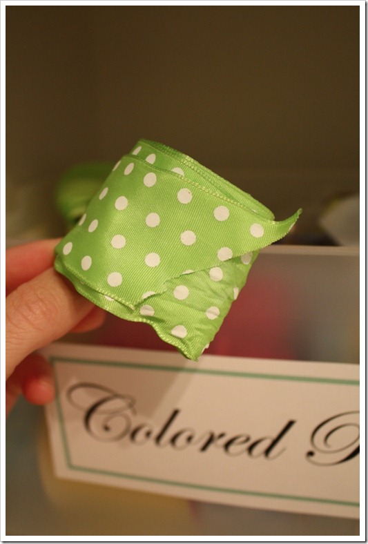 Spring Cleaning Part 3: Ribbon - A Thoughtful Place